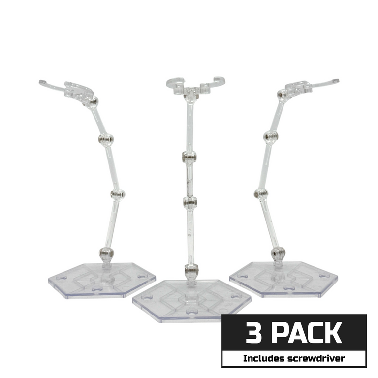 Premium Action Figure Stands & Risers - Elevate Figure Displays