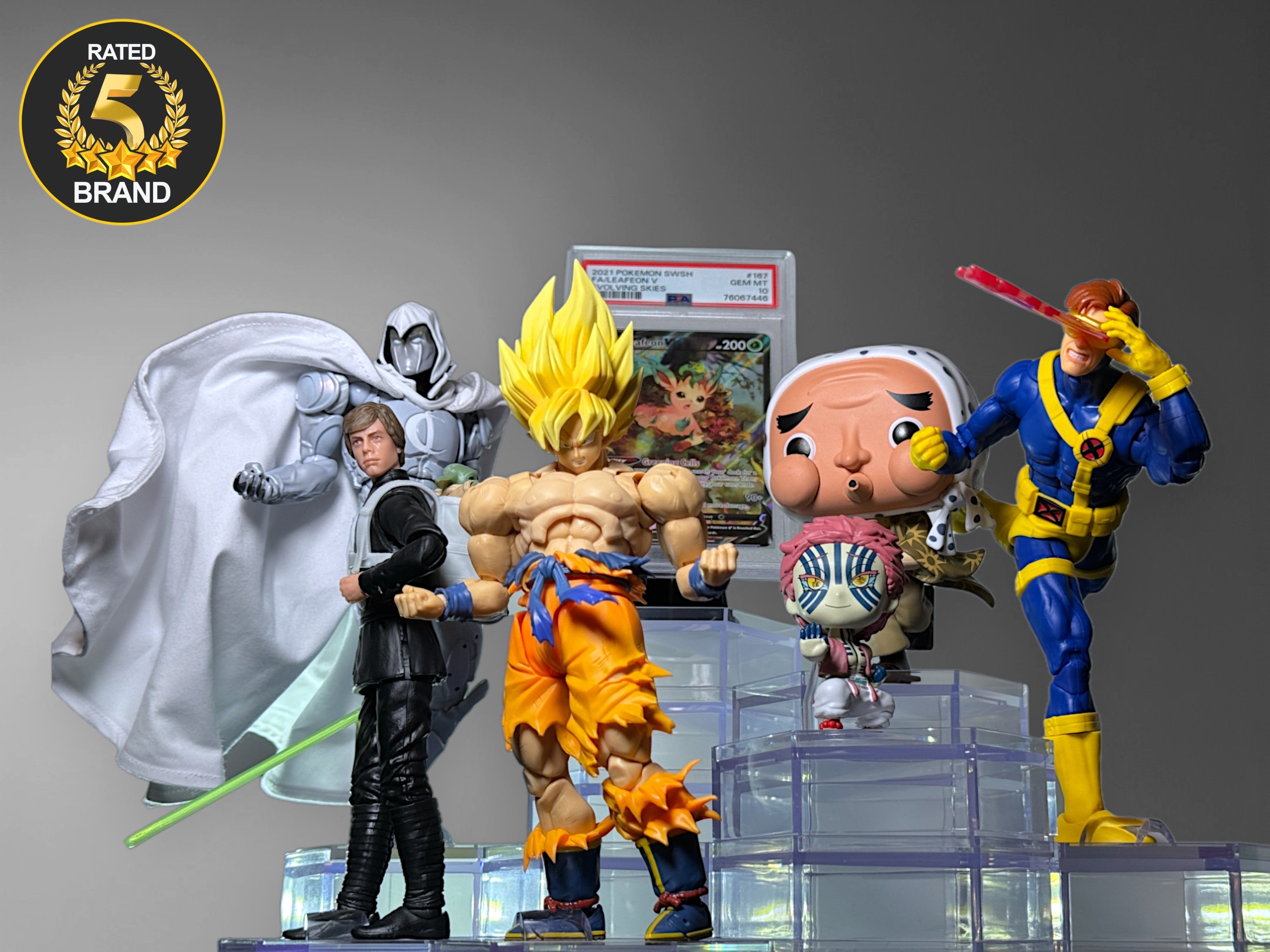 Premium Action Figure Stands & Risers - Elevate Figure Displays